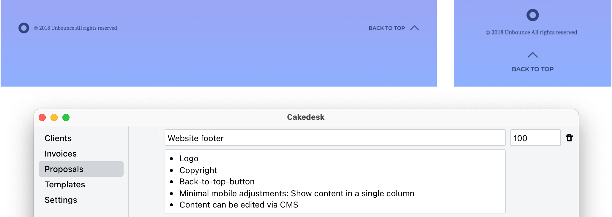How to write a web development proposal – Cakedesk